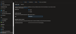 Azure App Services – Health Checks – Sitecore Saga